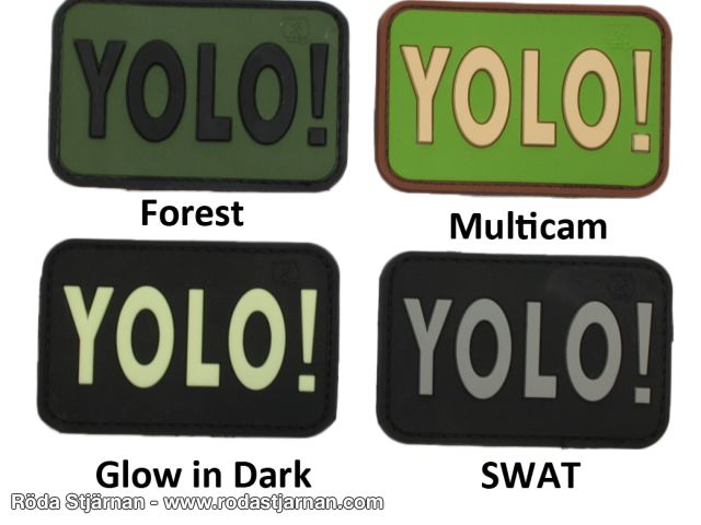 Köp YOLO! PVC patch